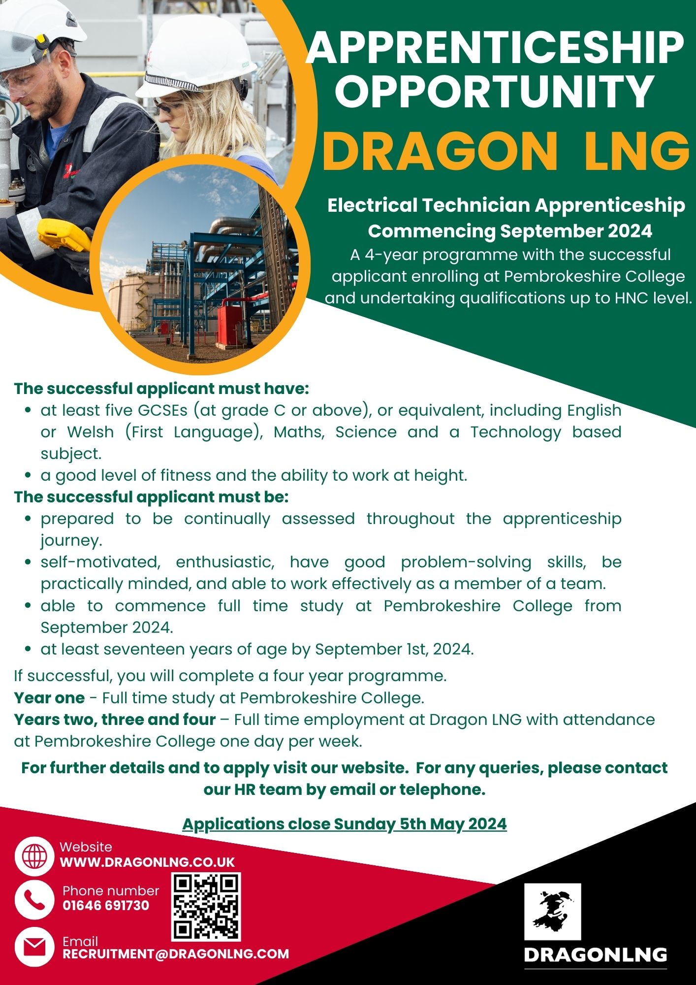 Electrical-Apprentice-poster-2024 - Dragon LNG